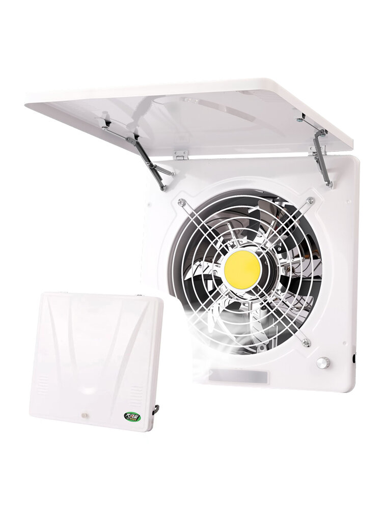 Вытяжной вентилятор 10 дюймов, кухонная вытяжка, с ящиком для хранения масла, плавная регулировка скорости, регулируемый воздушный поток, 7-лопастное утолщенное ветровое колесо, Белый