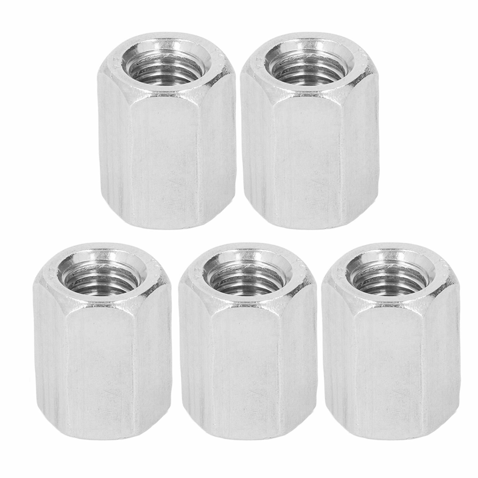 5 шт. шестигранная стяжная гайка M12x1,75 19 L25 мм, стержни из нержавеющей стали 304, стяжные гайки для болтов, шпильки, крепежные винты