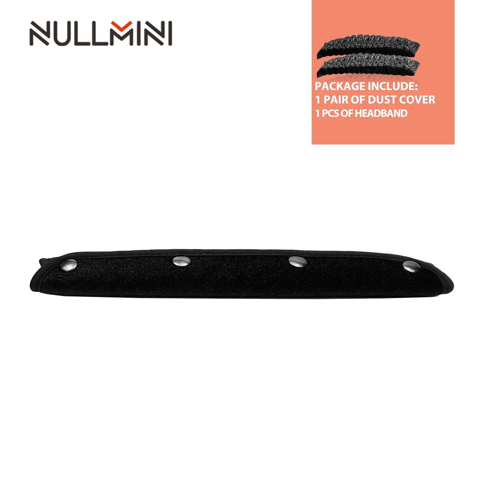 Nullmini Охлаждающие амбушюры для наушников Corsair Virtuoso черного цвета Черный, 1 pcs headband C