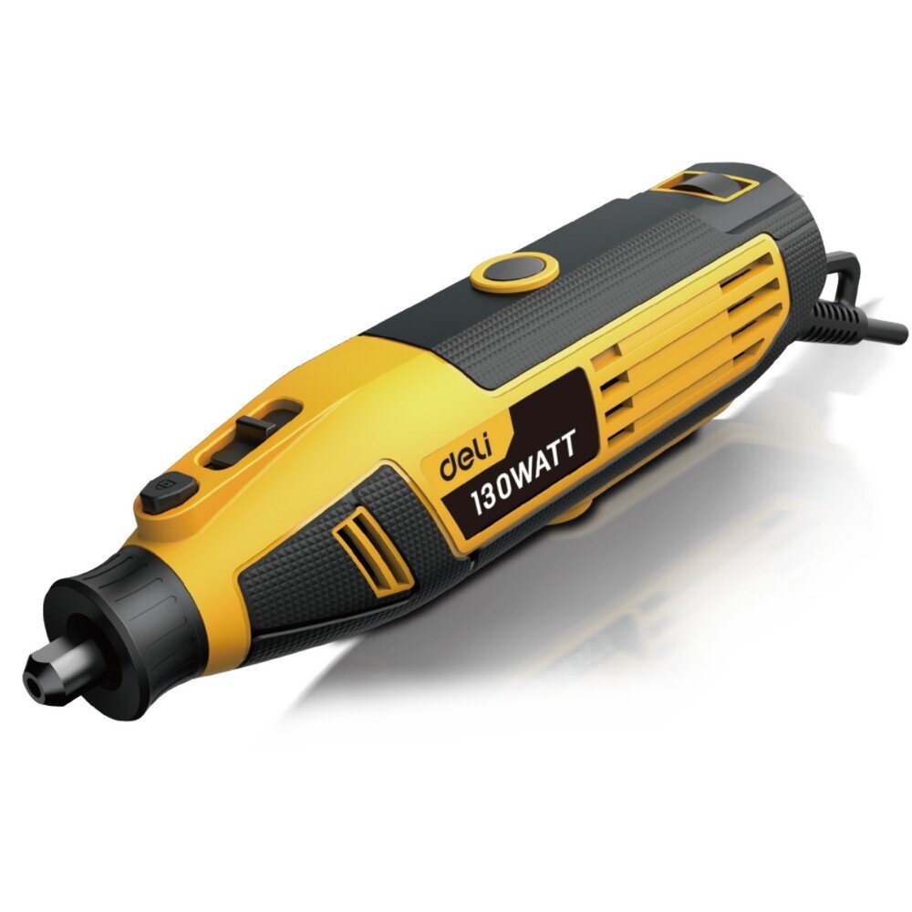 Гравер Deli Гравер Deli DL-DM03-E1 (130Вт, цанга 3,2мм, 10000-32000об/мин, кейс) + 41 аксессуар уц-2-9