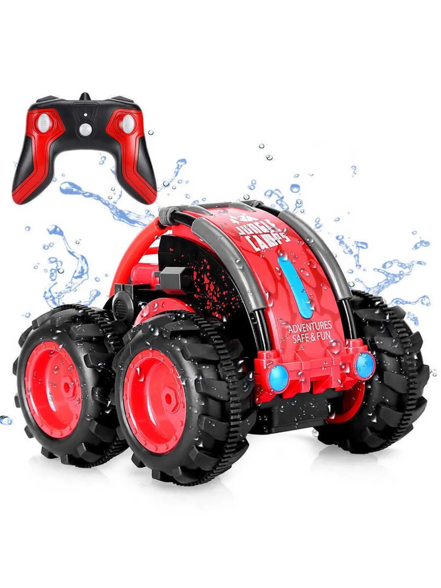 Радиоуправляемая трюковая машина-перевертыш-амфибия HB-FG02