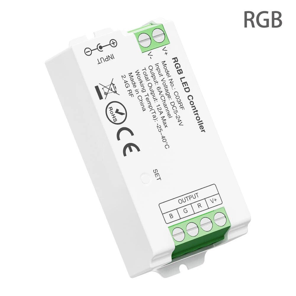 RGB-контроллер Xnbada 2.4ГГц Белый, C03RF