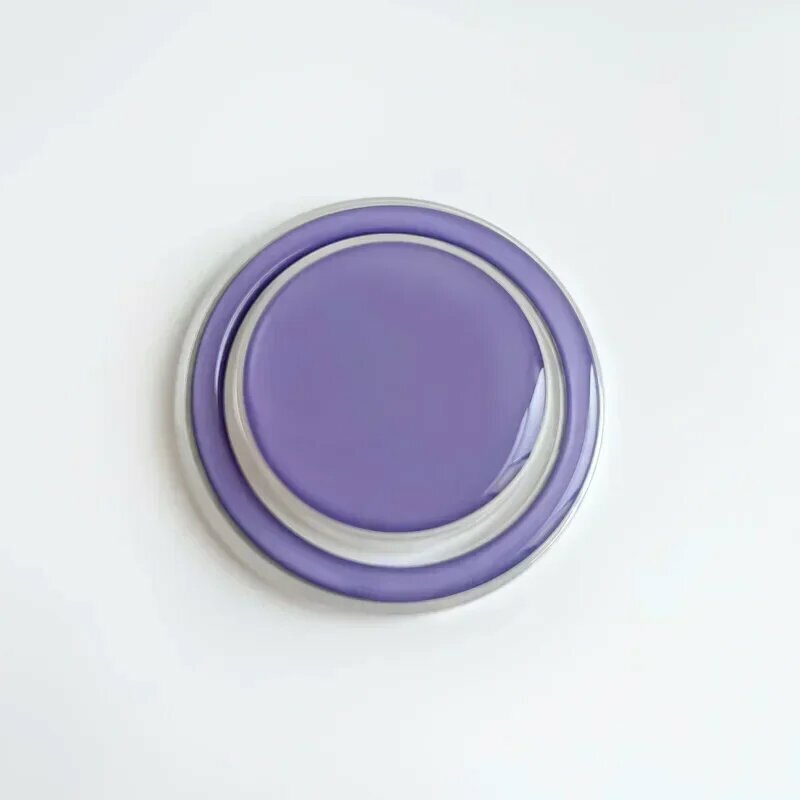 Магнитный складной держатель для мобильного телефона, розетка, карман, поддержка для Magsafe IPhone, Samsung, Mac, безопасная подставка для безымянного пальца Светло-фиолетовый