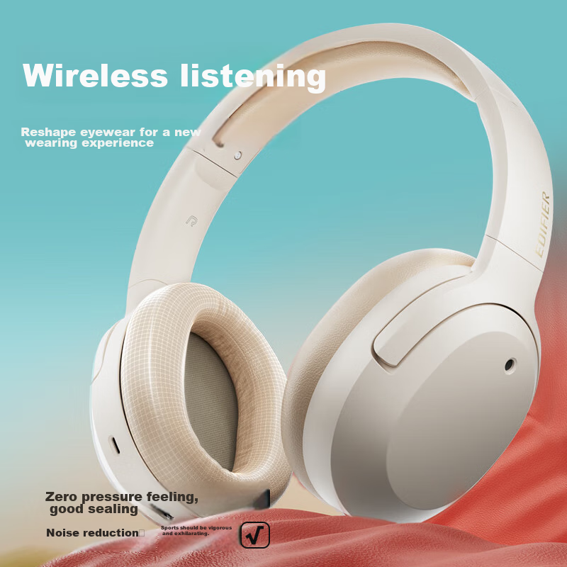 Беспроводные Bluetooth наушники EDIFIER W820NB white