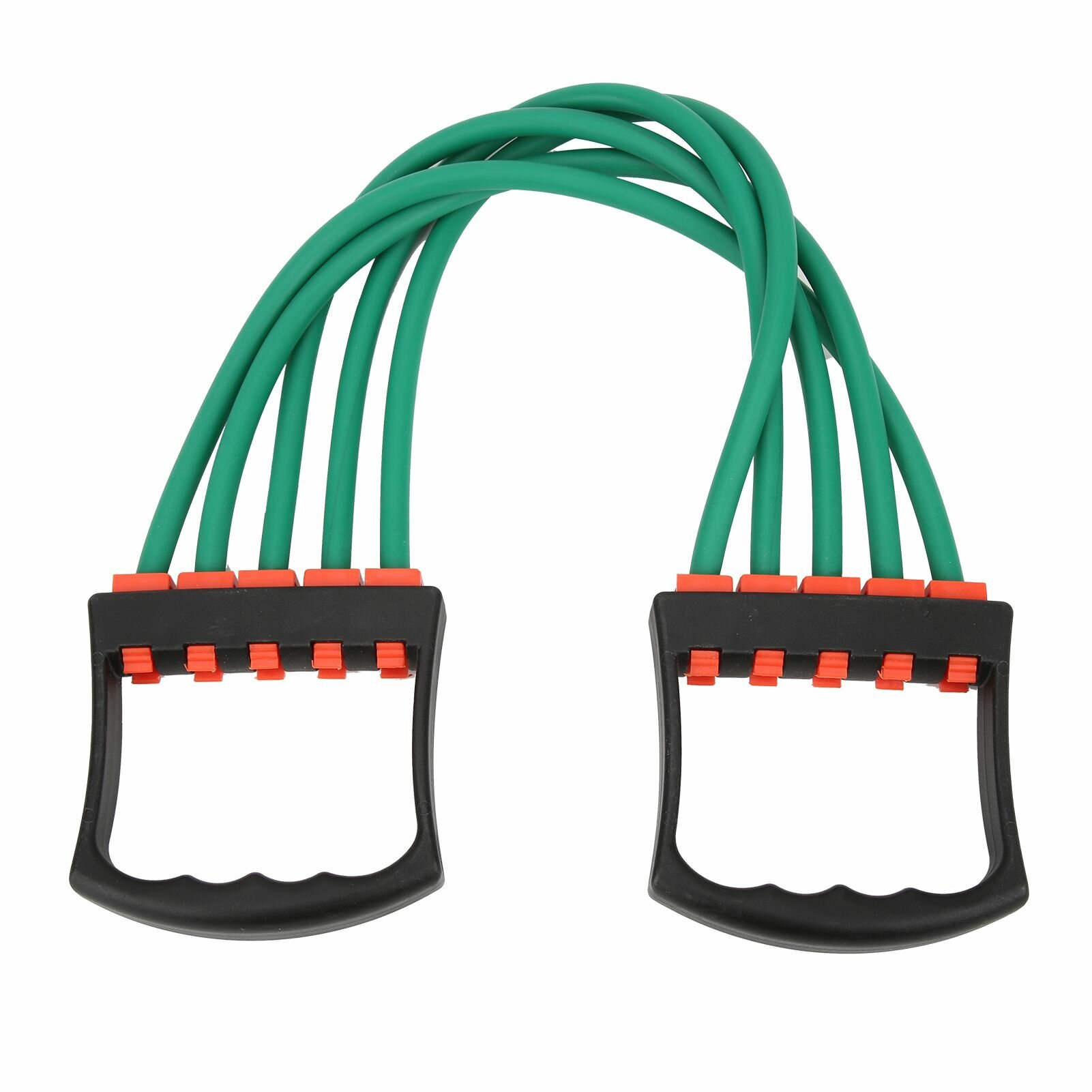 Портативный эластичный силовой тренажер Chest Expander, прочный эргономичный дизайн со съемными ручками для домашних тренировок и наращивания мышечной массы