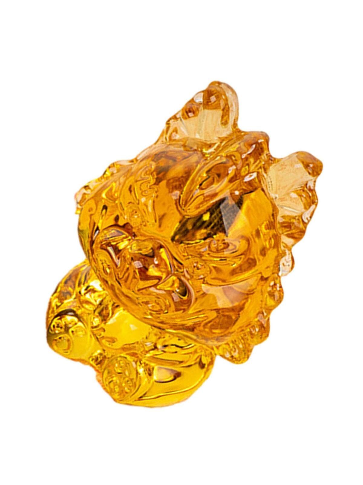 Китайские украшения в виде статуэтки дракона, Знаки Зодиака, Статуэтка Лунг из хрусталя