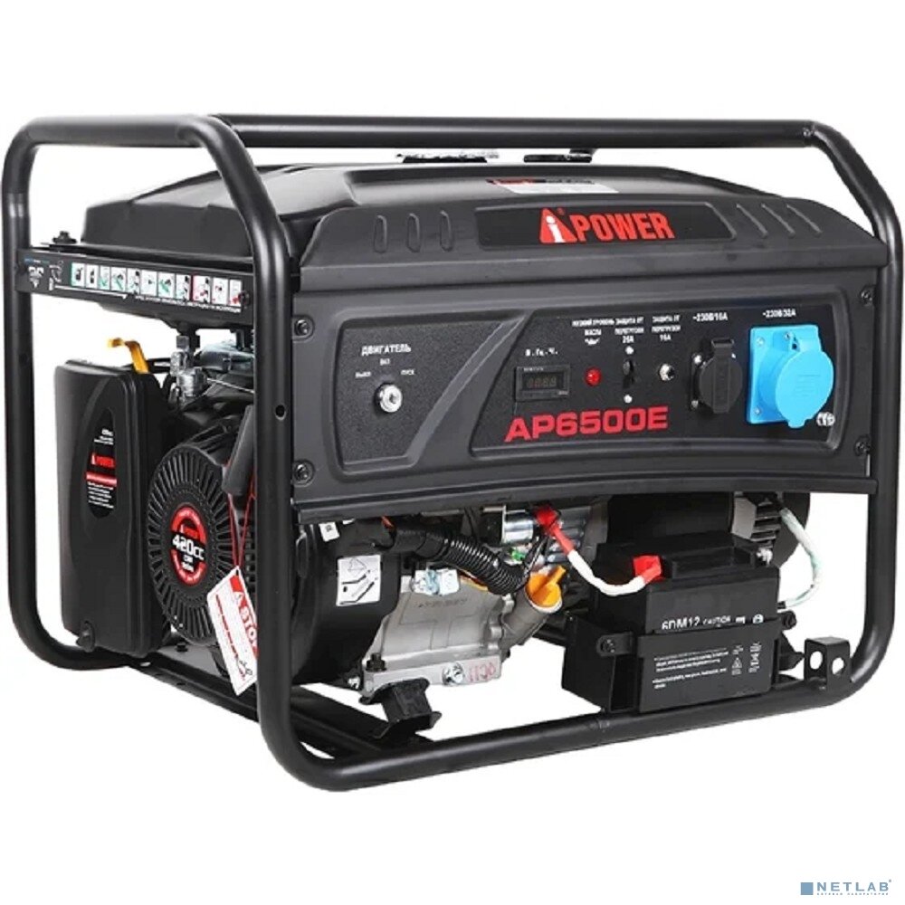 A-ipower Бензиновый генератор A-iPower lite AP6500E с подк