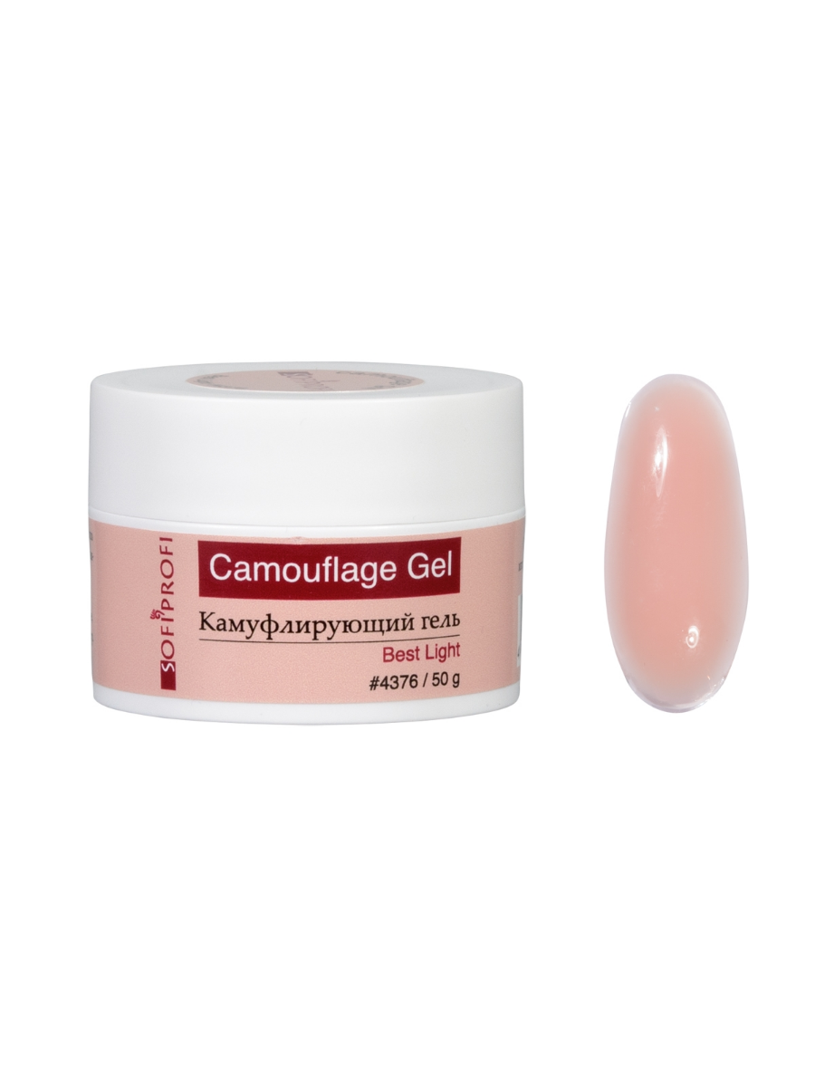 Гель камуфлирующий для ногтей Best Light Sofiprofi Camouflage Gel Best Light, 50 мл