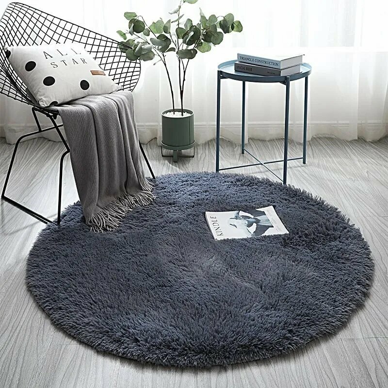 Oriental Carpet Ковер , круглый плюшевый коверx200 см