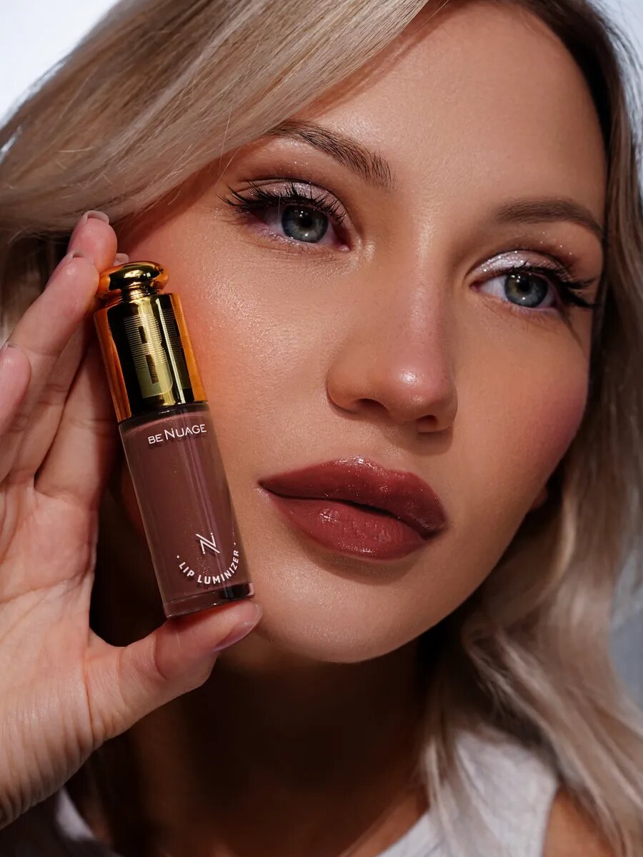 Масло-блеск для губ BeNuage Salted Caramel, с шиммером, цвет карамельный