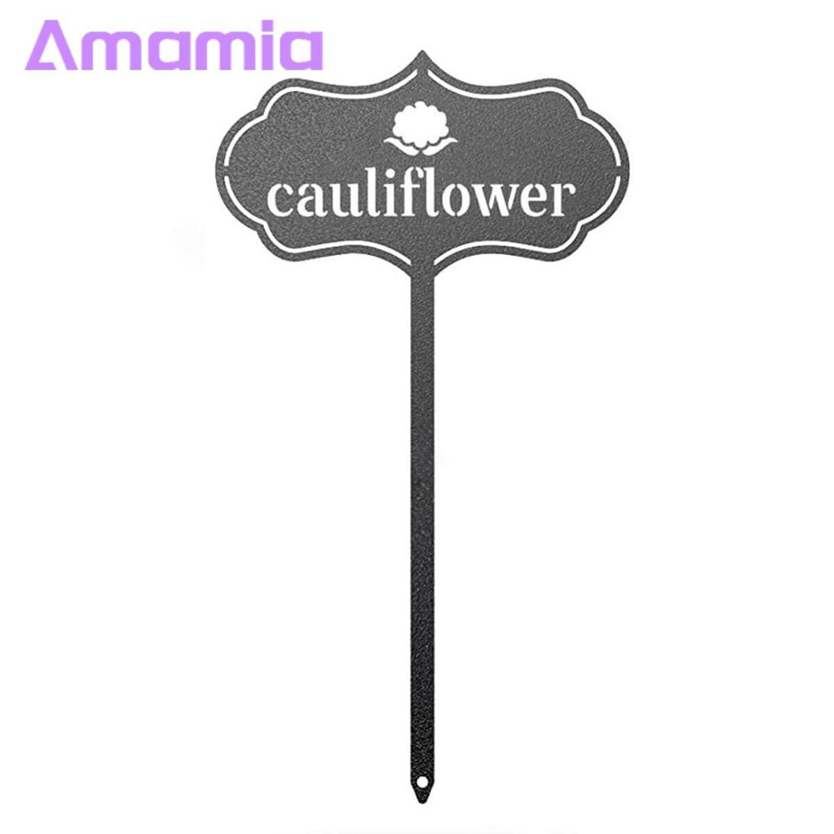 Amamia Plant Label Долговечный садовый маркер для семян фруктов и овощей