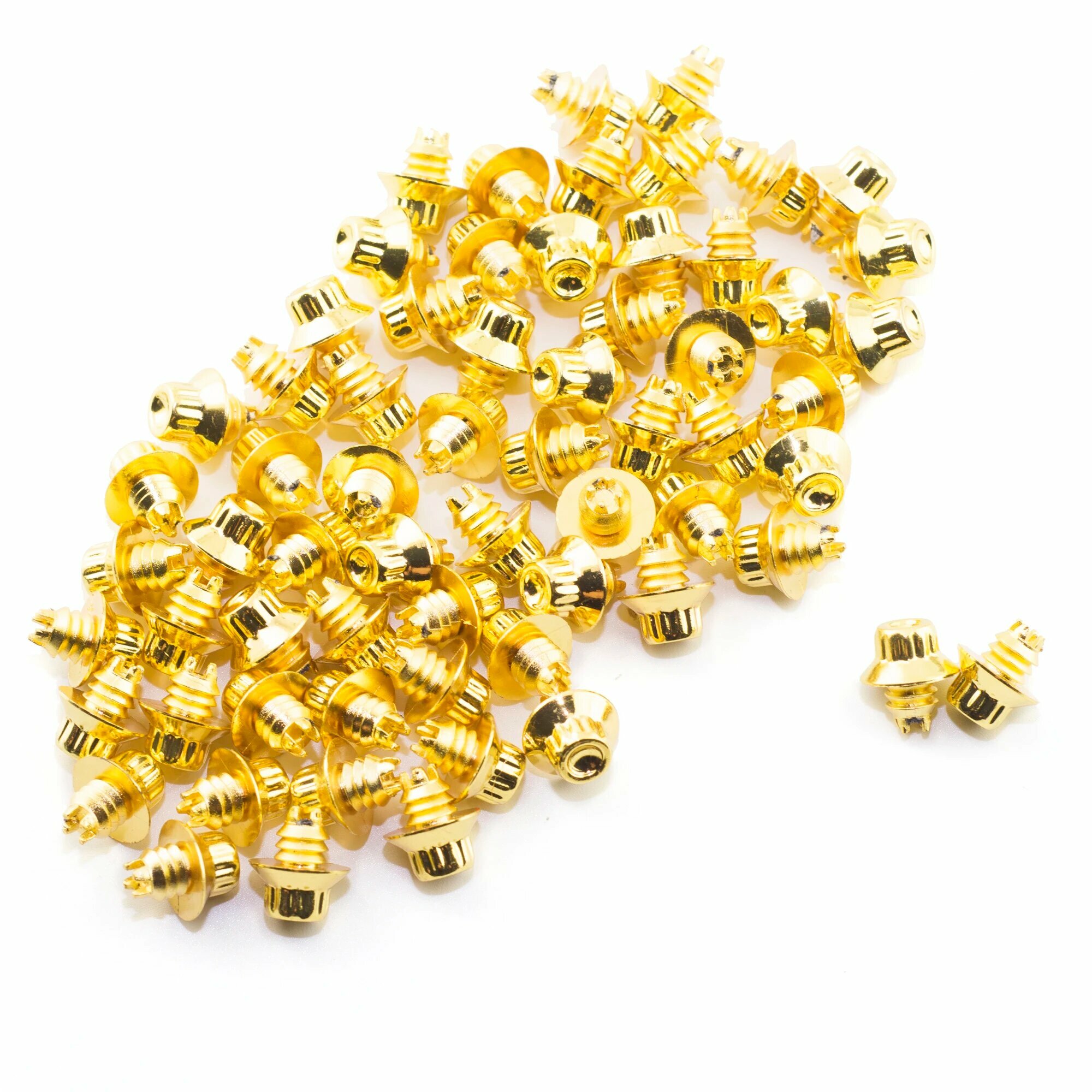 100 шт. универсальные 13 мм колесные гайки, заклепки для дисков, шпильки, колпачок, винт для губ, болт, украшение для шин, замена автомобильных аксессуаров, золото, Gold 100pcs
