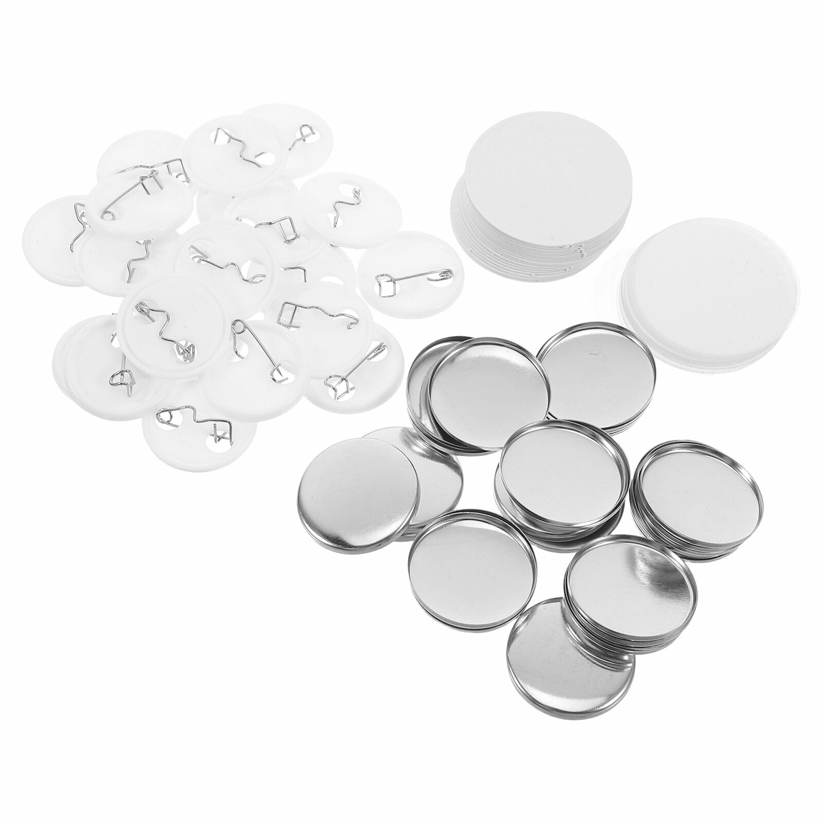 Diy Набор Для Создания Значков, Круглые, 2.5 См, 200 Комплектов, Из Жести И Пластика, Для Творческих Мероприятий И Вечеринок