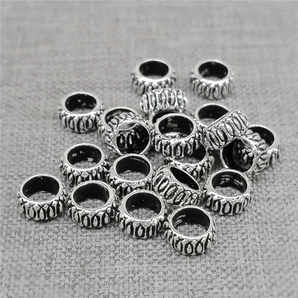 Серебряные разделительные бусины Zewelis 6 мм