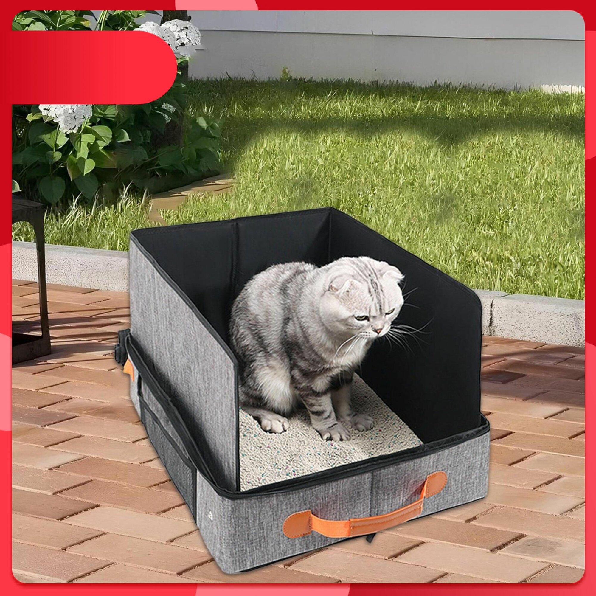 Эксклюзивный лоток Travel Cat Mate с жестким дном