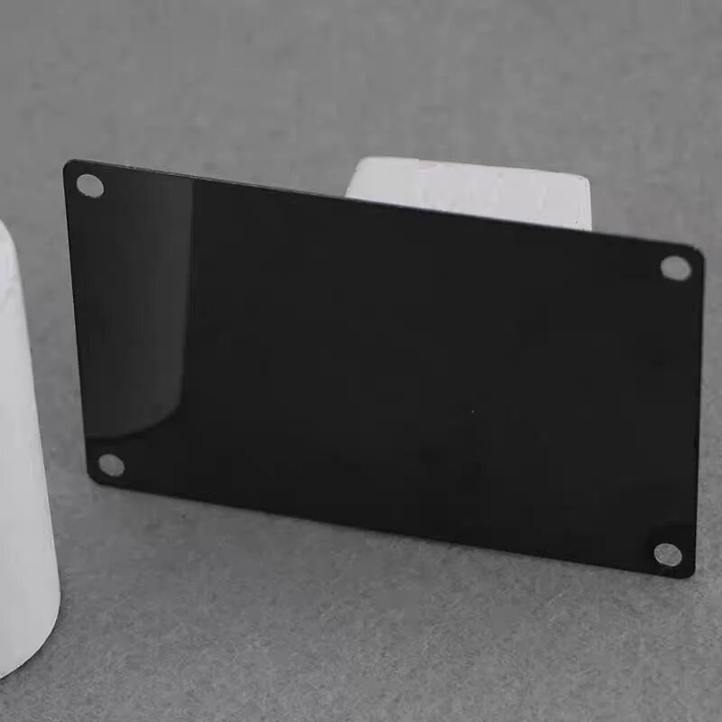 3 шт, черные, синие, черные, серебряные листы из нержавеющей стали для лазерной гравировки tjlslzyh 125x80x0.5mm, mirror black