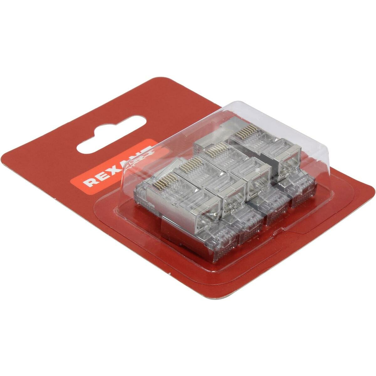 Rexant <06-0082-A10> RJ-45 Коннектор экранированный (уп-ка 10шт)