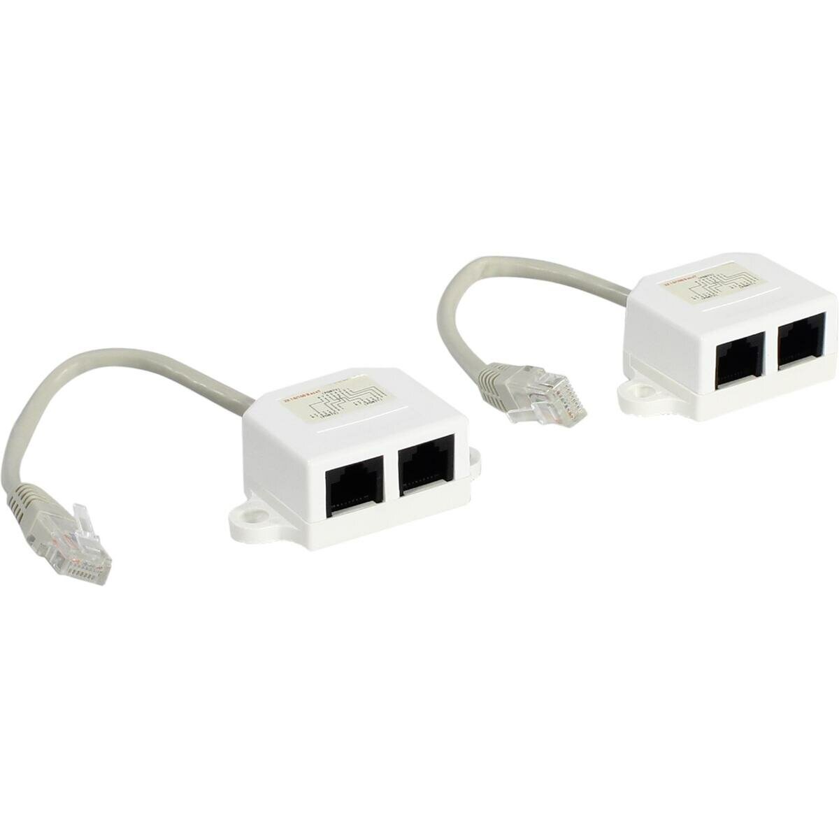 5bites Сплиттер RJ-45 (M) – 2xRJ-45 (F), 2шт