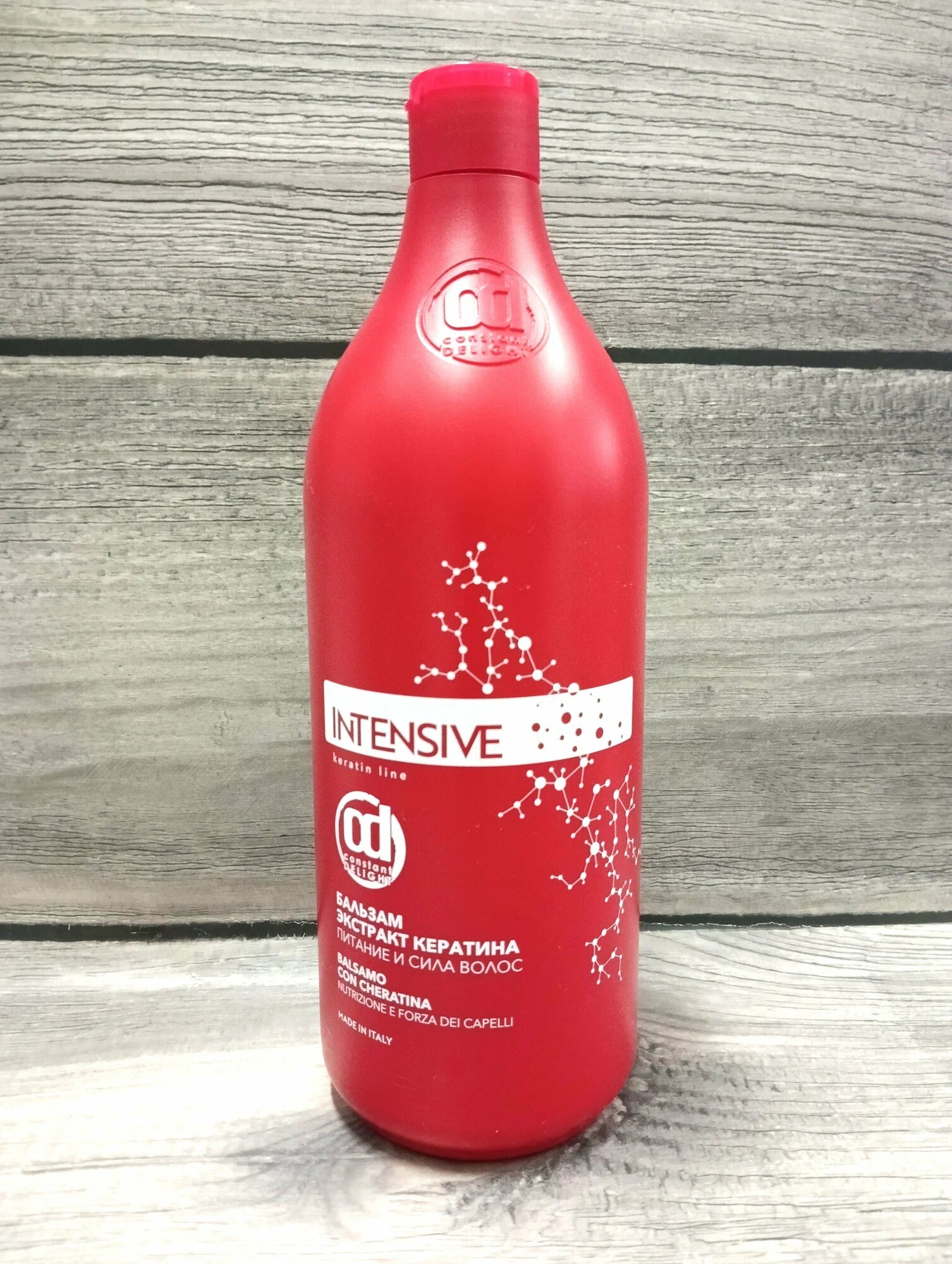 Constant Delight Intensive Бальзам Экстракт Кератина Питание и сила волос 1000мл