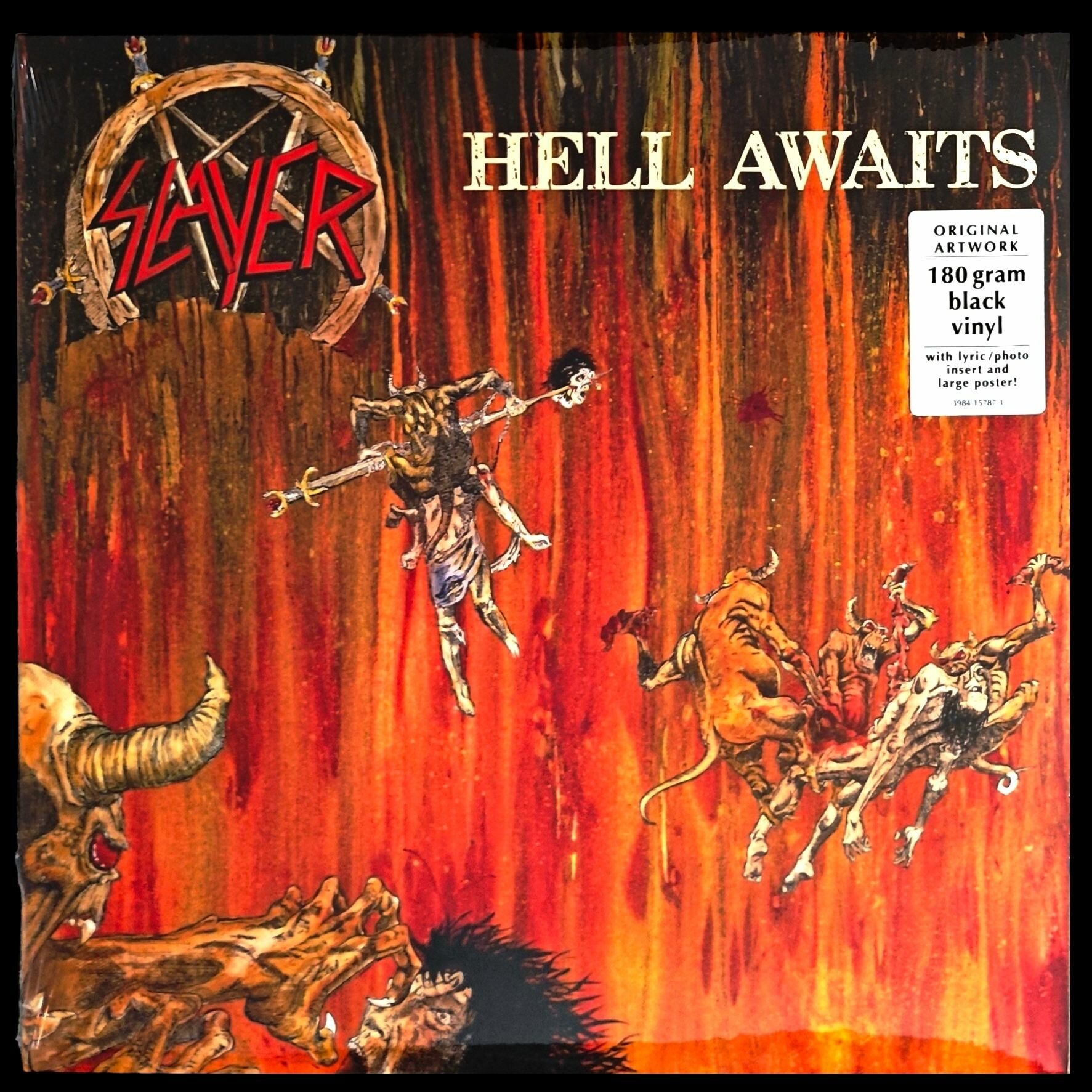 Виниловая пластинка Slayer - Hell Awaits (LP, 2015, Metal Blade Records)