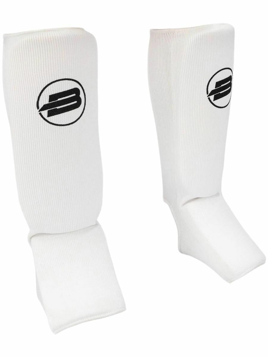 Защита голеностопа BoyBo BF244N белая х/б