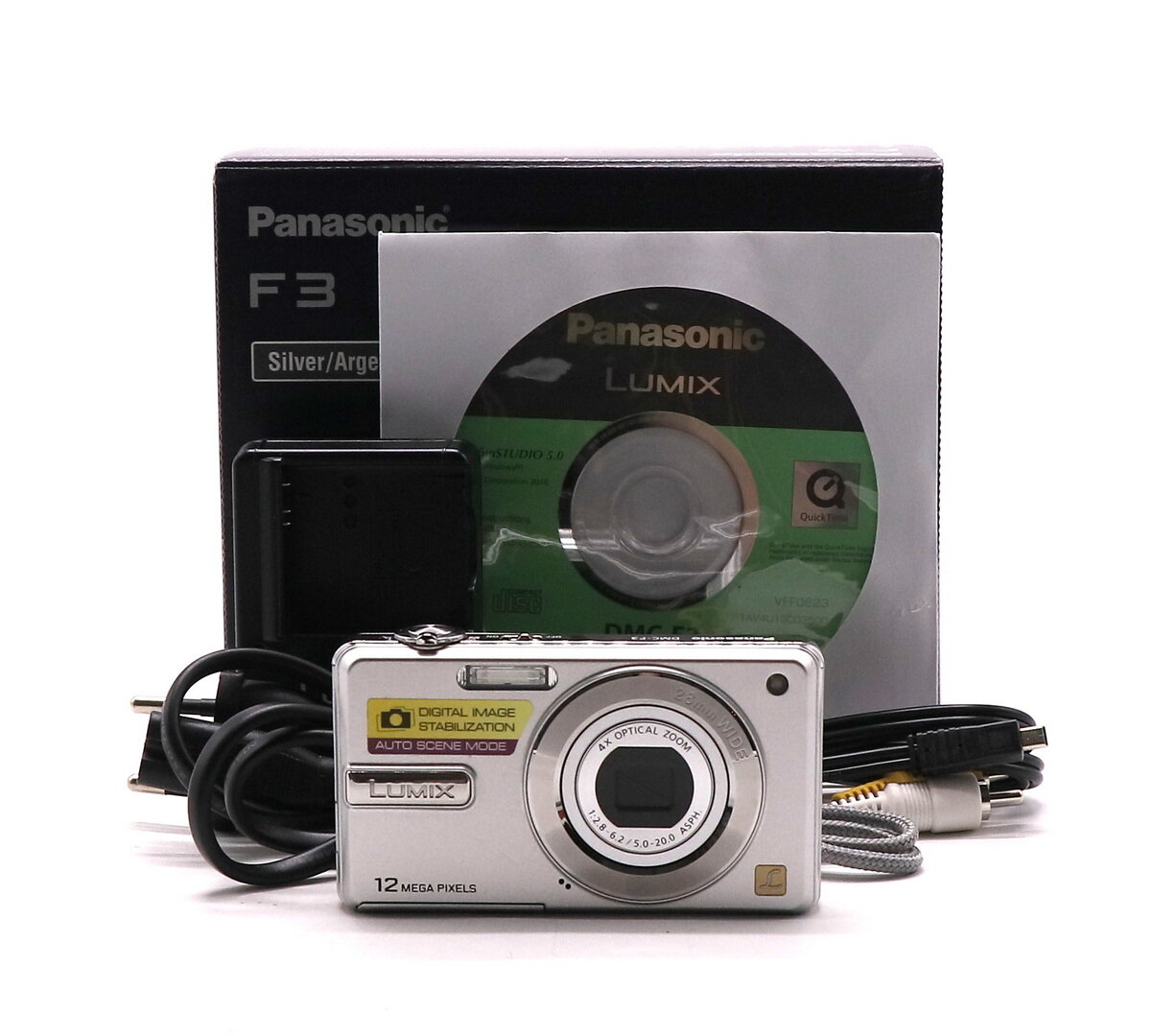 Фотоаппарат Panasonic Lumix DMC-F3 в упаковке