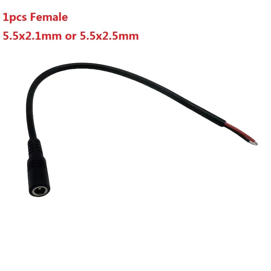 Кабель DC 5.5x2.5 мм Female 1Pcs