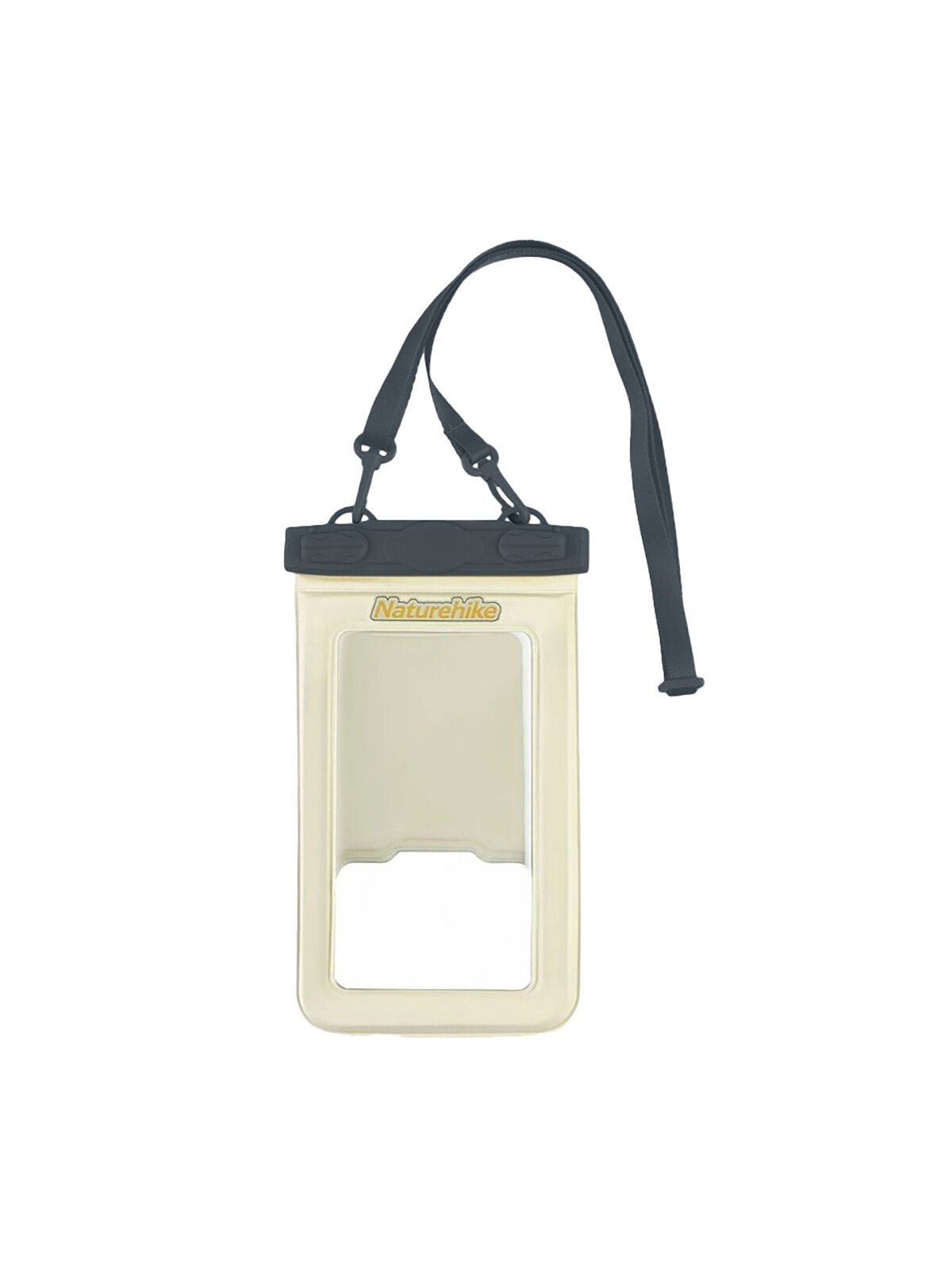 Гермочехол Naturehike плоский для телефона 23х13,5 см, бело-зеленый