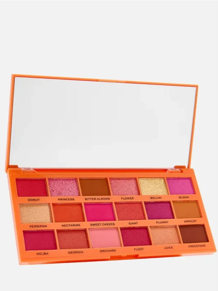 Палетка теней для век I HEART REVOLUTION tasty peach