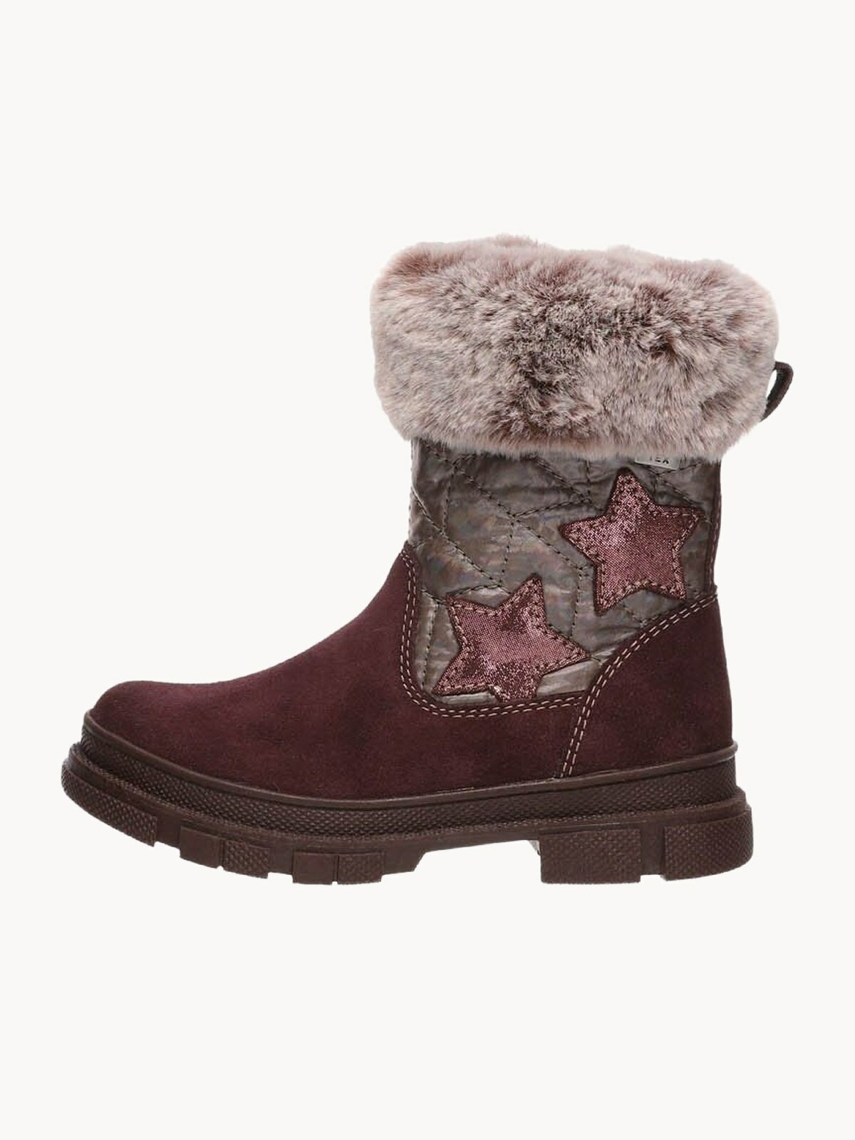 Ботинки LURCHI для девочек, цвет бордовый, размер 33