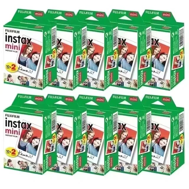 Фотопленка Fujifilm Instax Mini для мгновенной печати 200 sheets