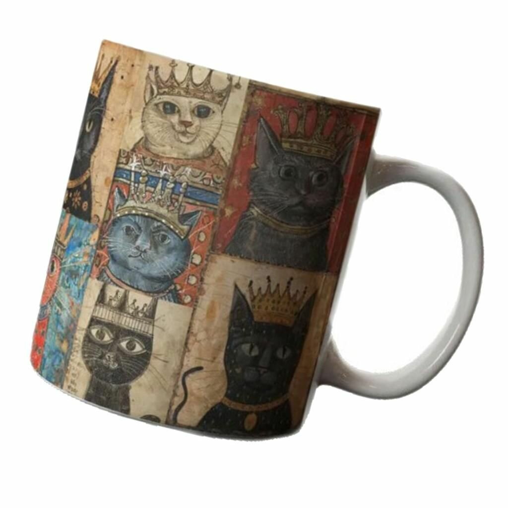 Средневековая кружка для коронации Кота-Набор из 1