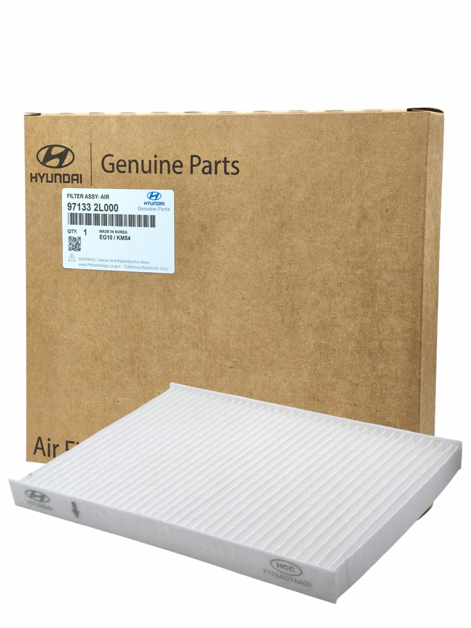 Фильтр салонный 971332L000 Hyundai Elantra i30, Kia Ceed / Хендай Элантра Ай30, Киа Сид