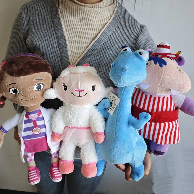 Disney Doc McStuffins набор мягких игрушек 4 шт.