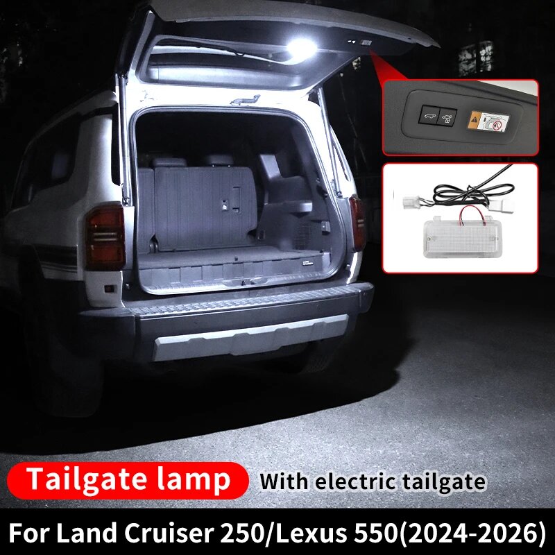 Tailgate Lamp для Land Cruiser 250/Lexus 550 (2024-2026), Emitting Color: B style