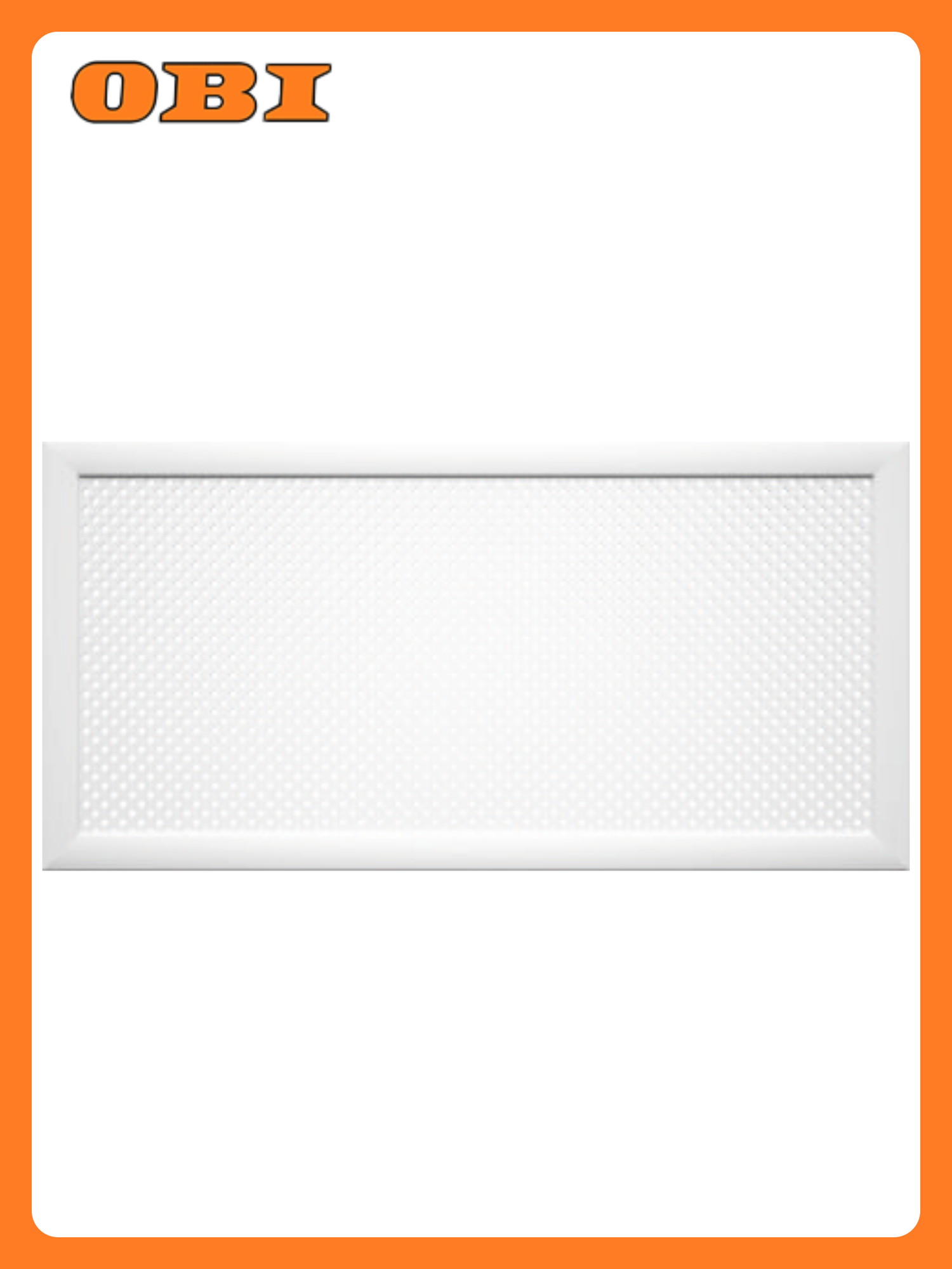 Экран радиатора Stella "Глория", МДФ, белый, перфорированный, 120x60 см