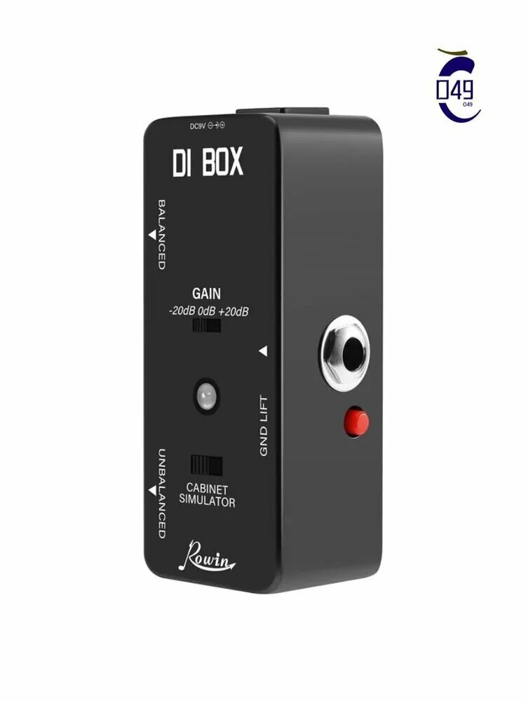 (V T I A) DI BOX LEF-331 Micro-DI с симулятором кабинета и гитарной педалью эффектов Истинный обход