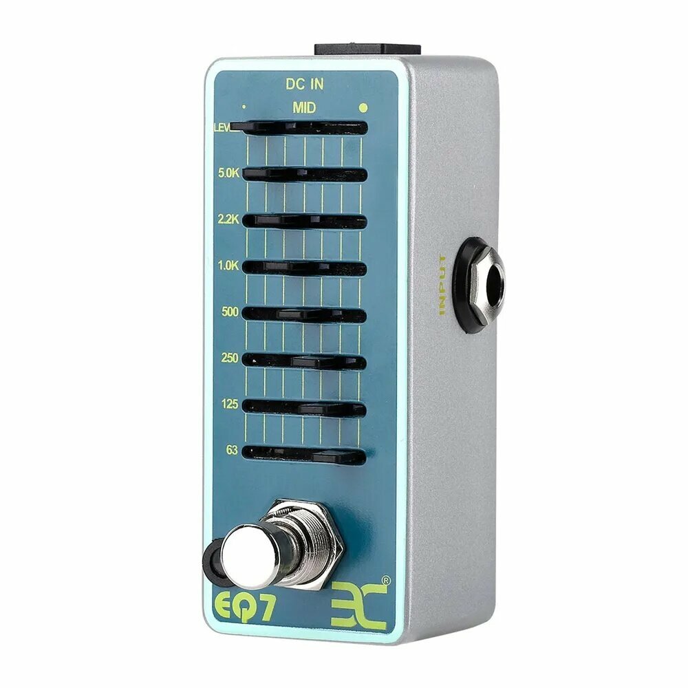 ENO EX EQ7 педаль гитарного эквалайзера, 7-полосный эквалайзер