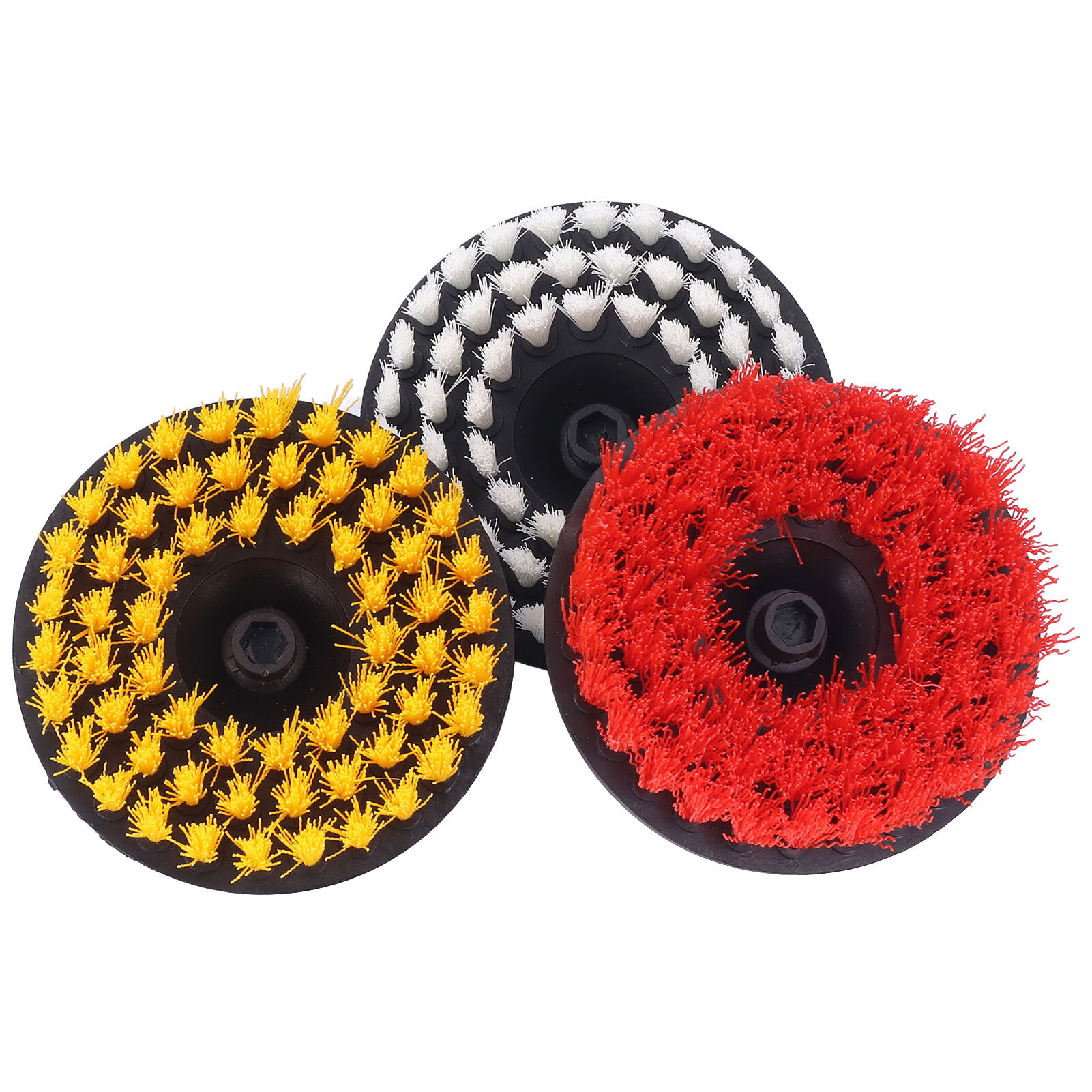 Круглая щетка из PP для ковров и поверхностей