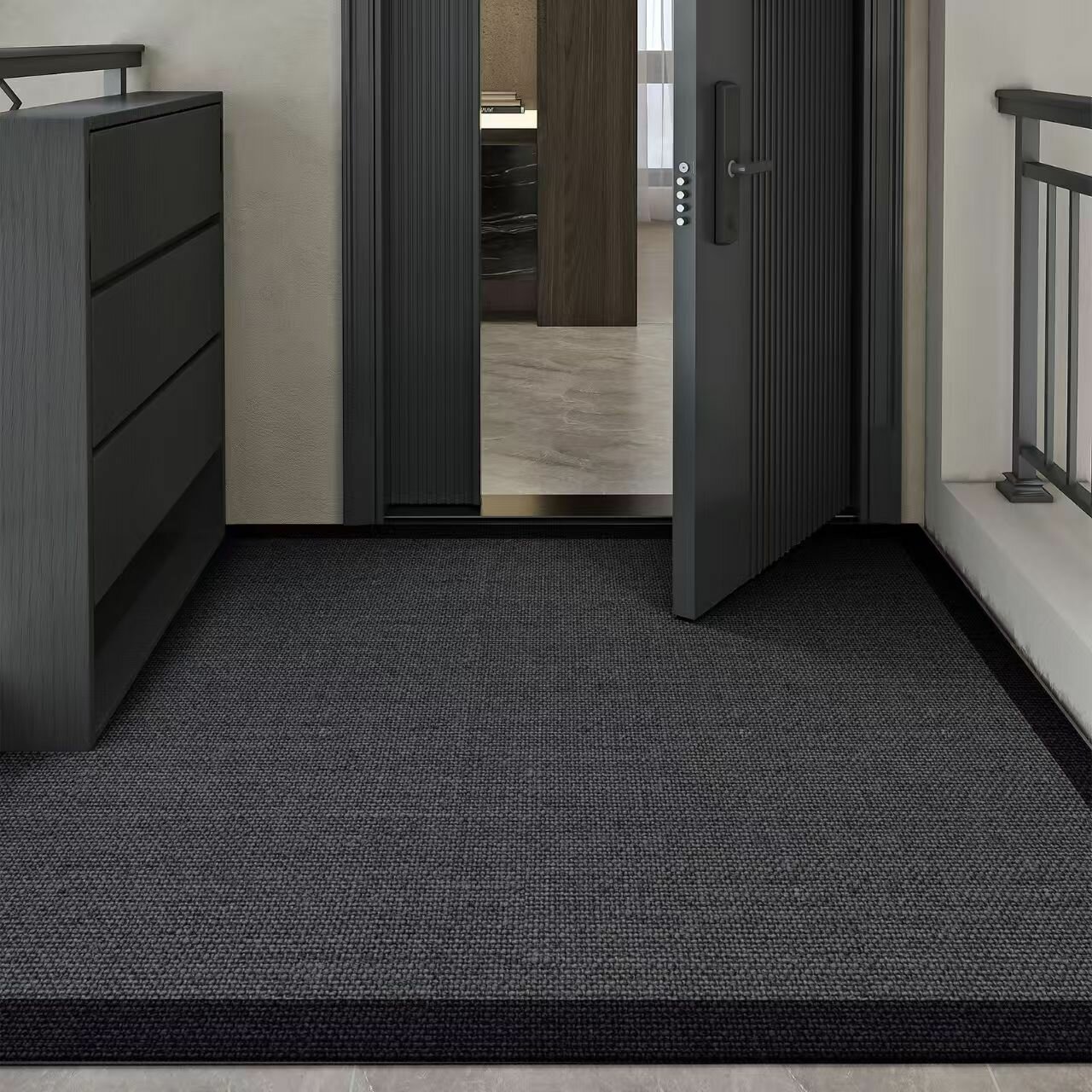 2025 Новый высококачественный коврик для входа в дом, устойчивый к грязи, не требующий стирки, нескользящий уличный ковер