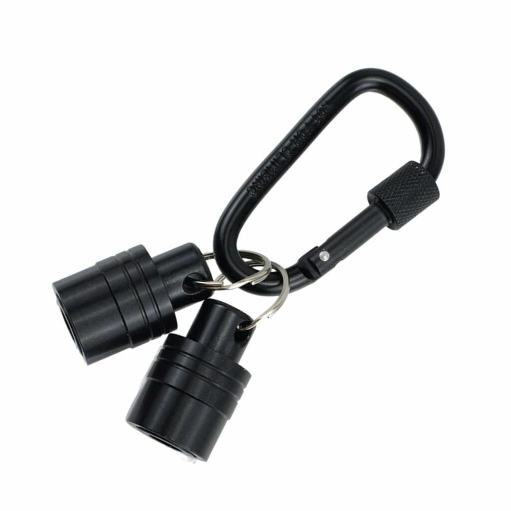 Сетевой набор SDS черный - 2 черных удлинителя и карабин