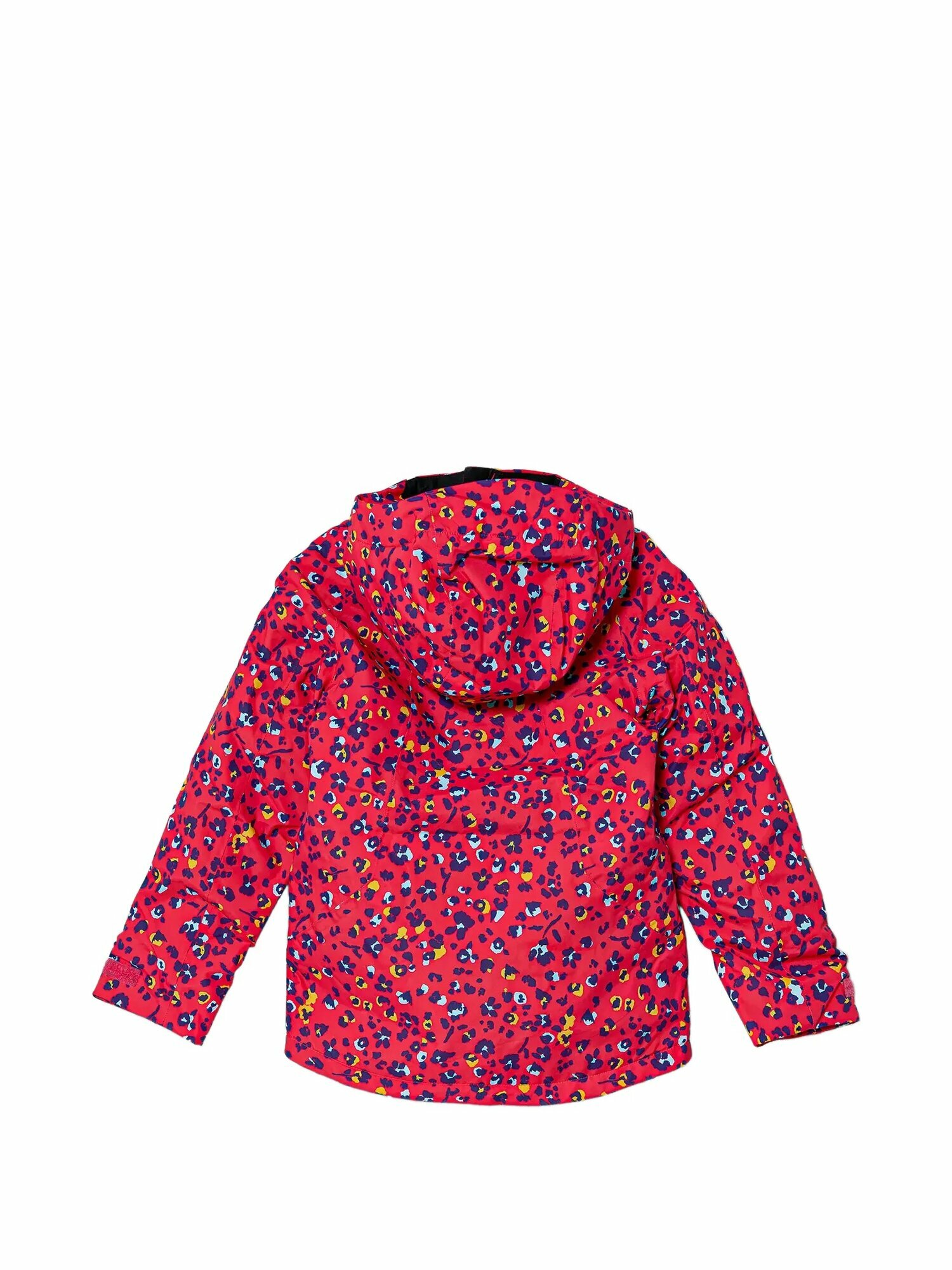 Куртка BURTON Hooded floral-print jacket, размер 12 лет, темно-синий/бежевый/красный — фото 1