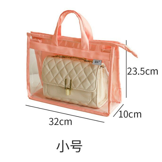 Пылезащитный мешок из ПВХ, роскошный мешок на молнии, герметичный прозрачный мешок, подвесной мешок для гардероба, складной мешок для хранения.