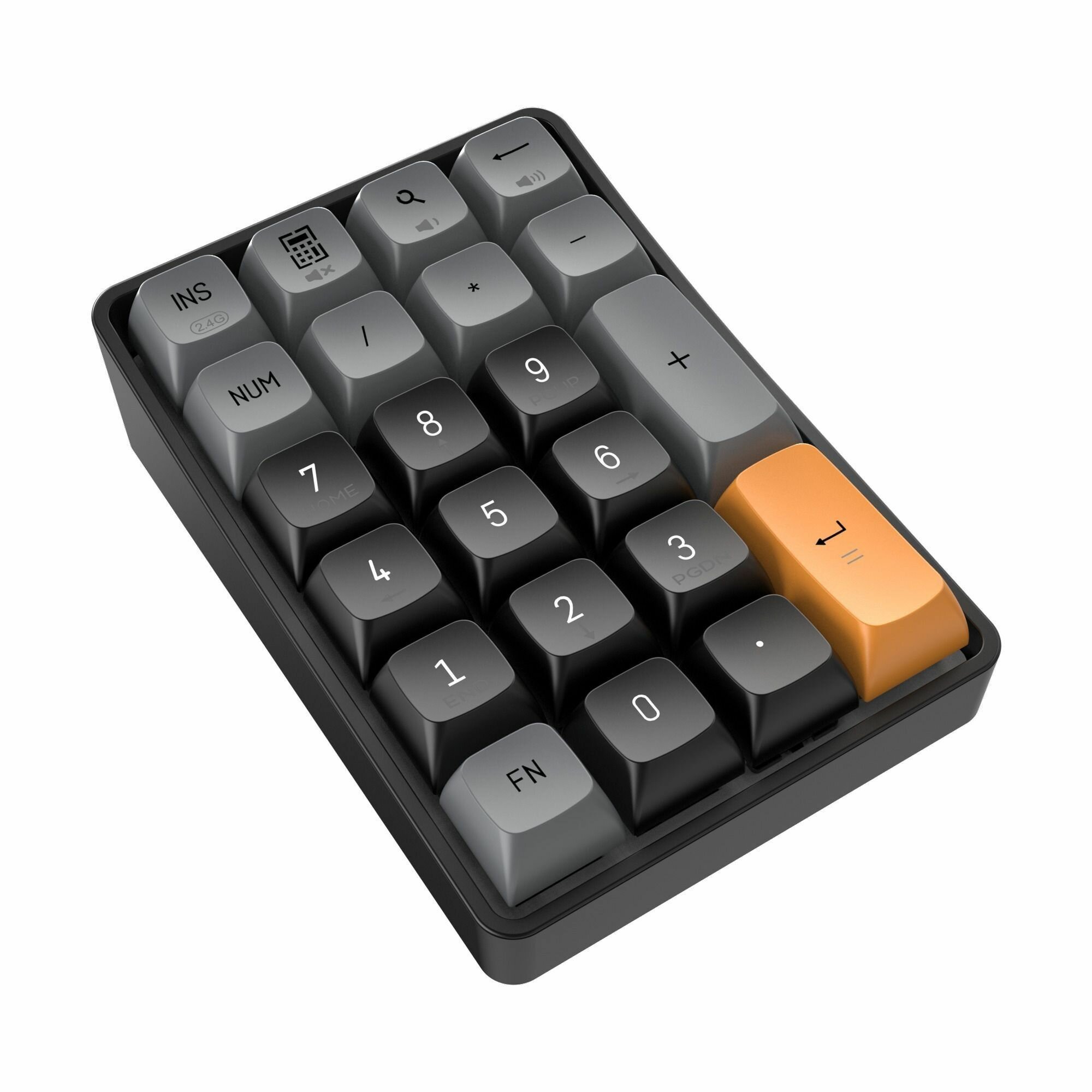 Клавиатура Aigo A18 Numpad Yellow Switch, коричневый сахар