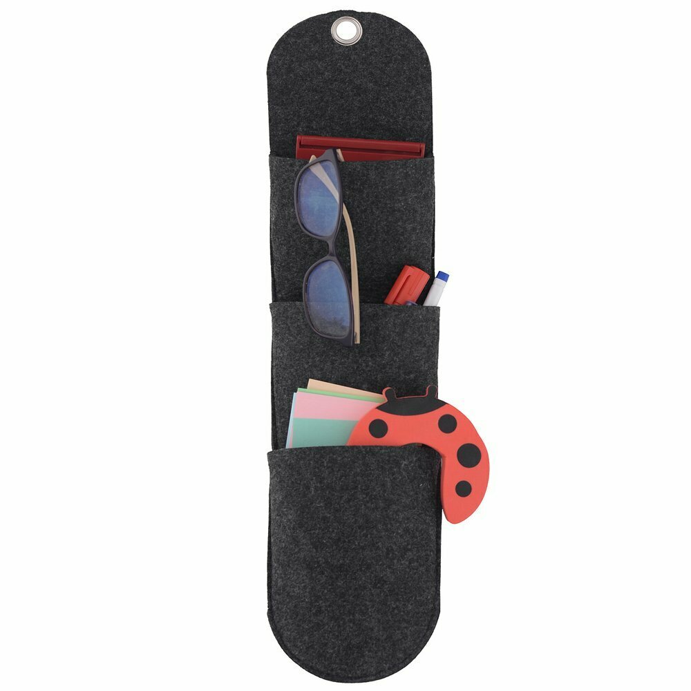 Органайзер для хранения подвесной "Фэлт", 3 кармана, размер: 48,5х13х1см (без выбора цвета).