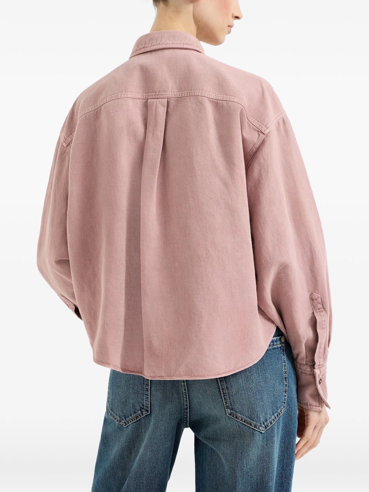 Рубашка BRUNELLO CUCINELLI, размер 48, pink — фото 1