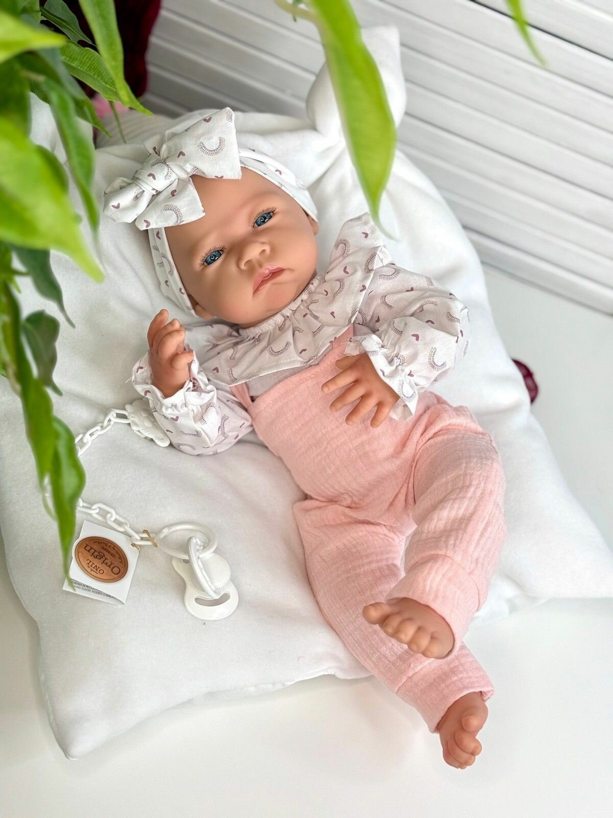 Кукла Реборн виниловая 45 см Новорожденная (8124)