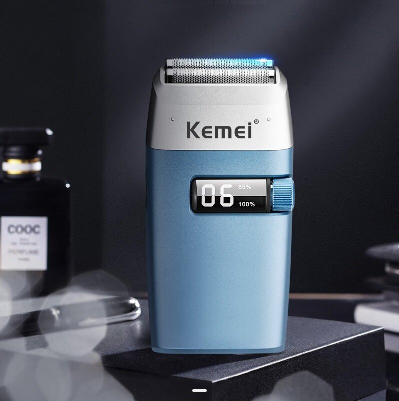 Электробритва 3в1 / Бритва электрическая мужская / Электробритва для мужчин / Kemei KM03385 / Аккумуляторная / Беспроводная /Подарок на День Рождения