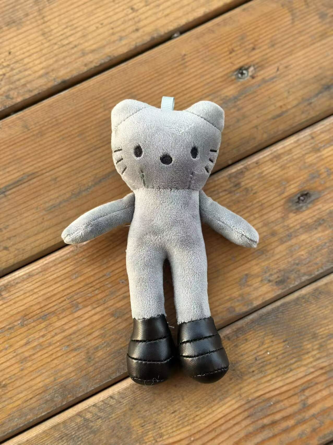 Длинноногий котенок, обнаженная плюшевая кукла, милый кулон, игрушка для детей, горячая продажа, DIY одежда для кукол оптом