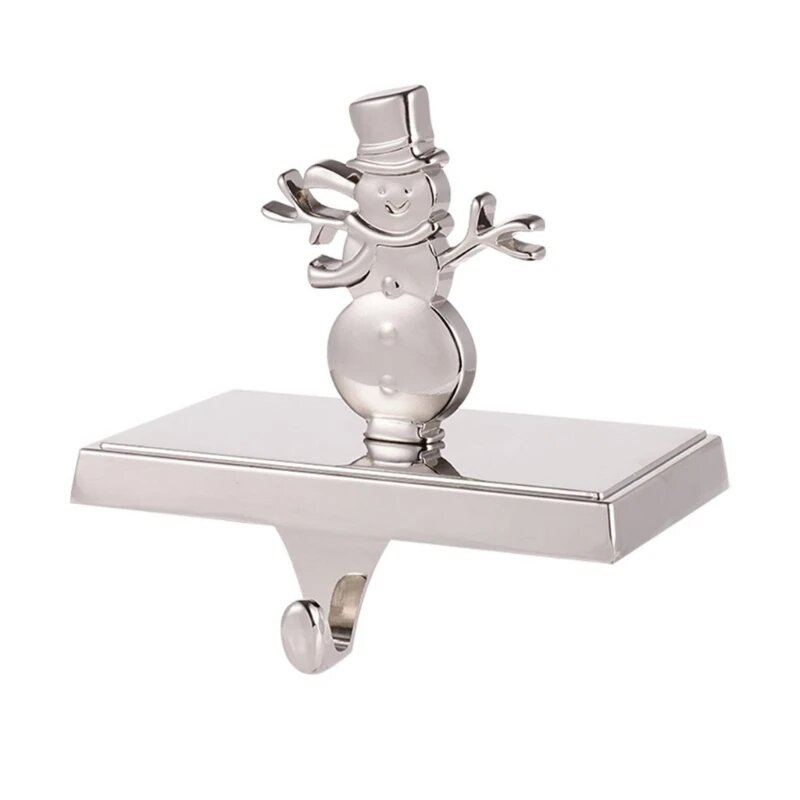 Рождественский держатель для чулок из цинкового сплава base snowman hook